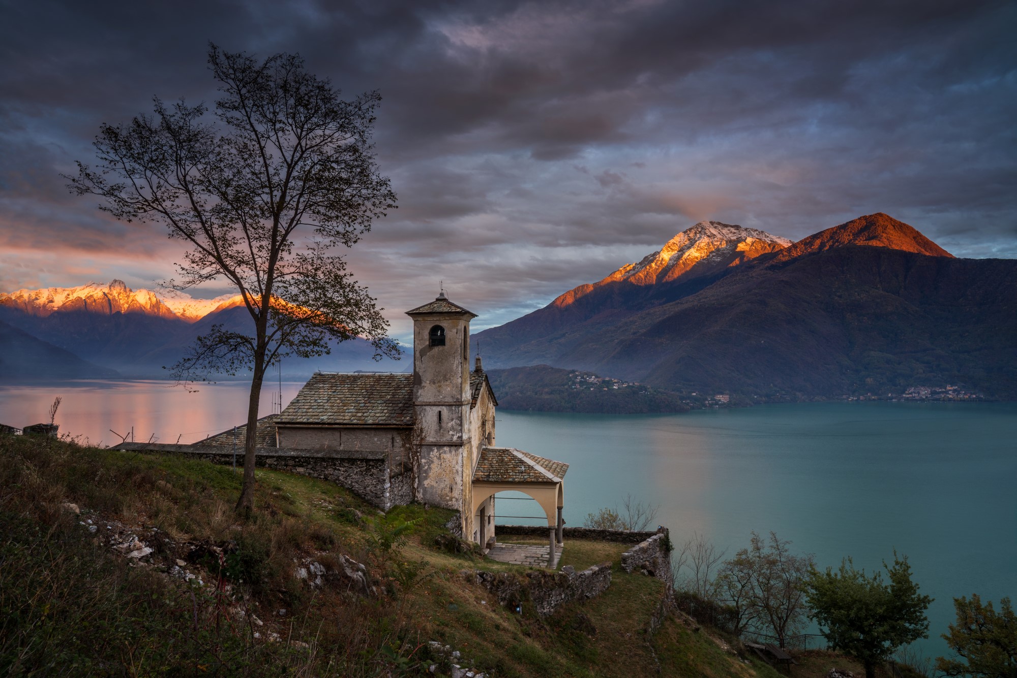 Little church Santa Eufemia in Musso - Lago di Como